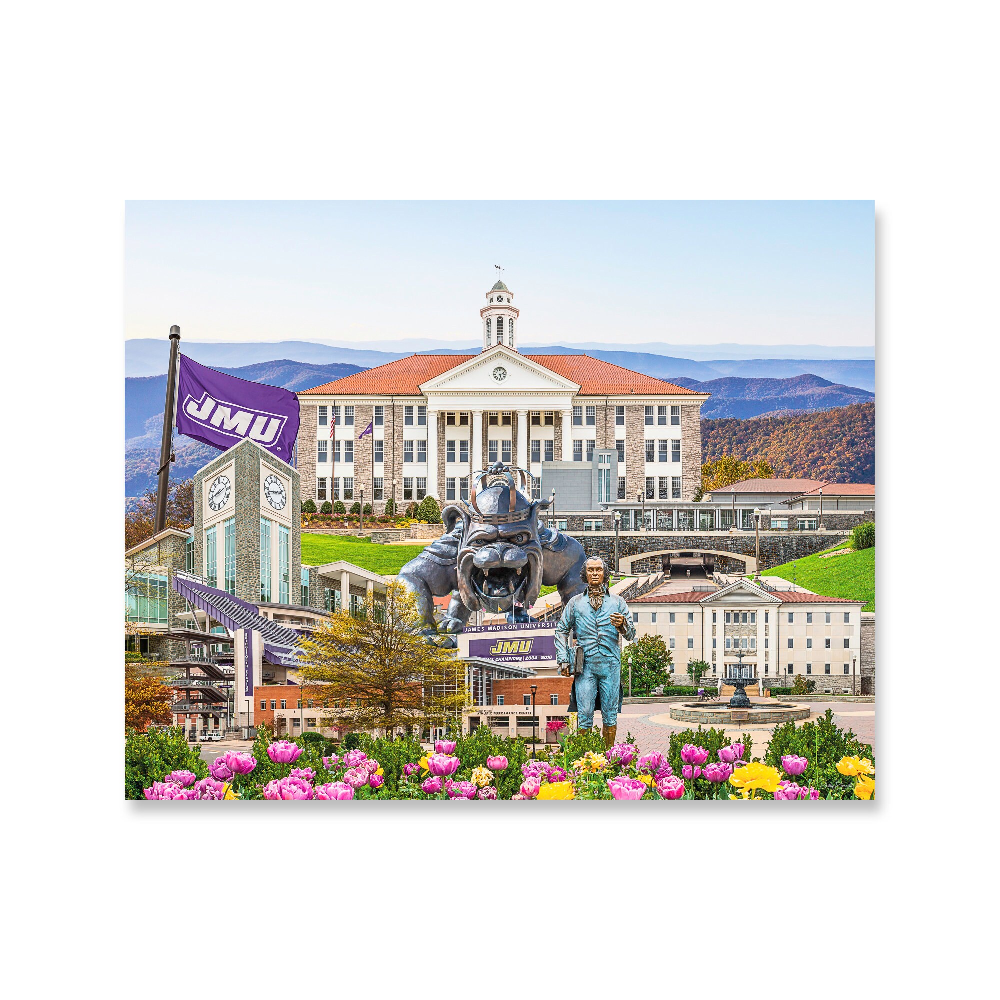 James Madison University, JMU Print, James Madison, Harrisonburg, JMU ...