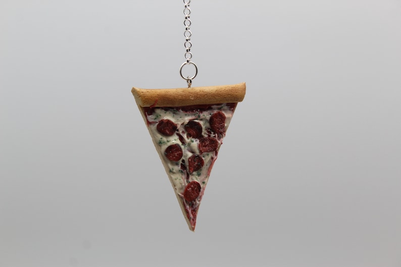 Slice of Pepperoni Pizza Rear View Mirror Car Charm Fake Food Foodie ...