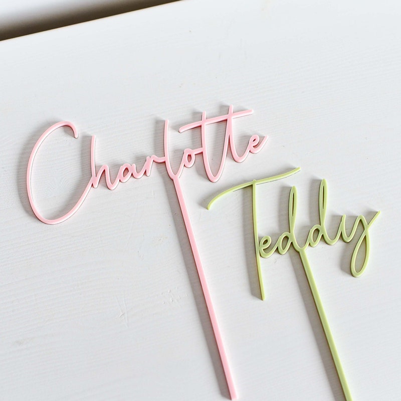 Custom Cake Topper - Etsy