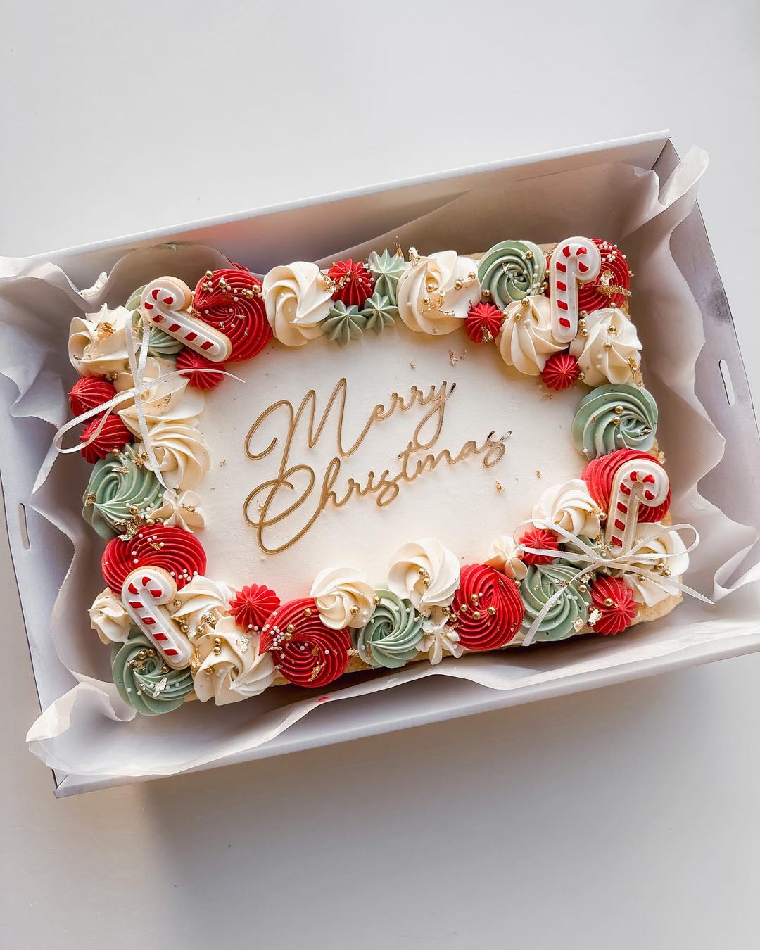 Merry Christmas Cake Charm Cake Fropper, Acrylic, Laser Cut - Etsy