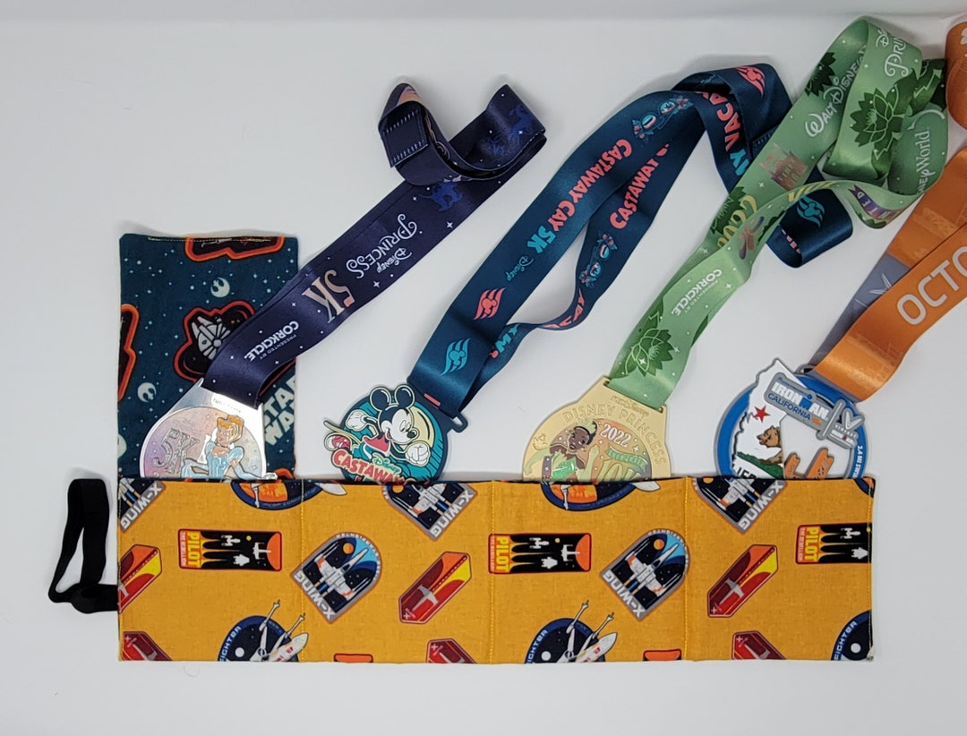Handmade Medal Pouch: Run Disney, Ironman, Triathlon, Miltary Medal ...