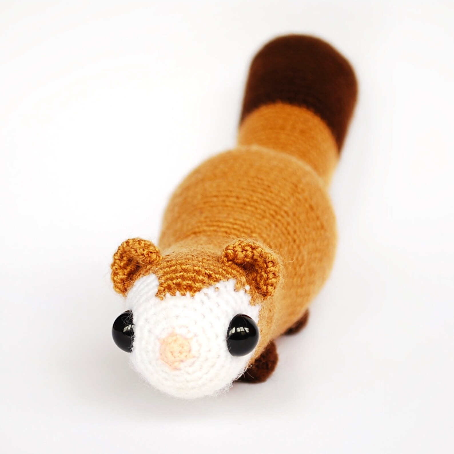 Amigurumi Pattern: Huggable Ferret. Crochet Pattern to Make a Cute and ...