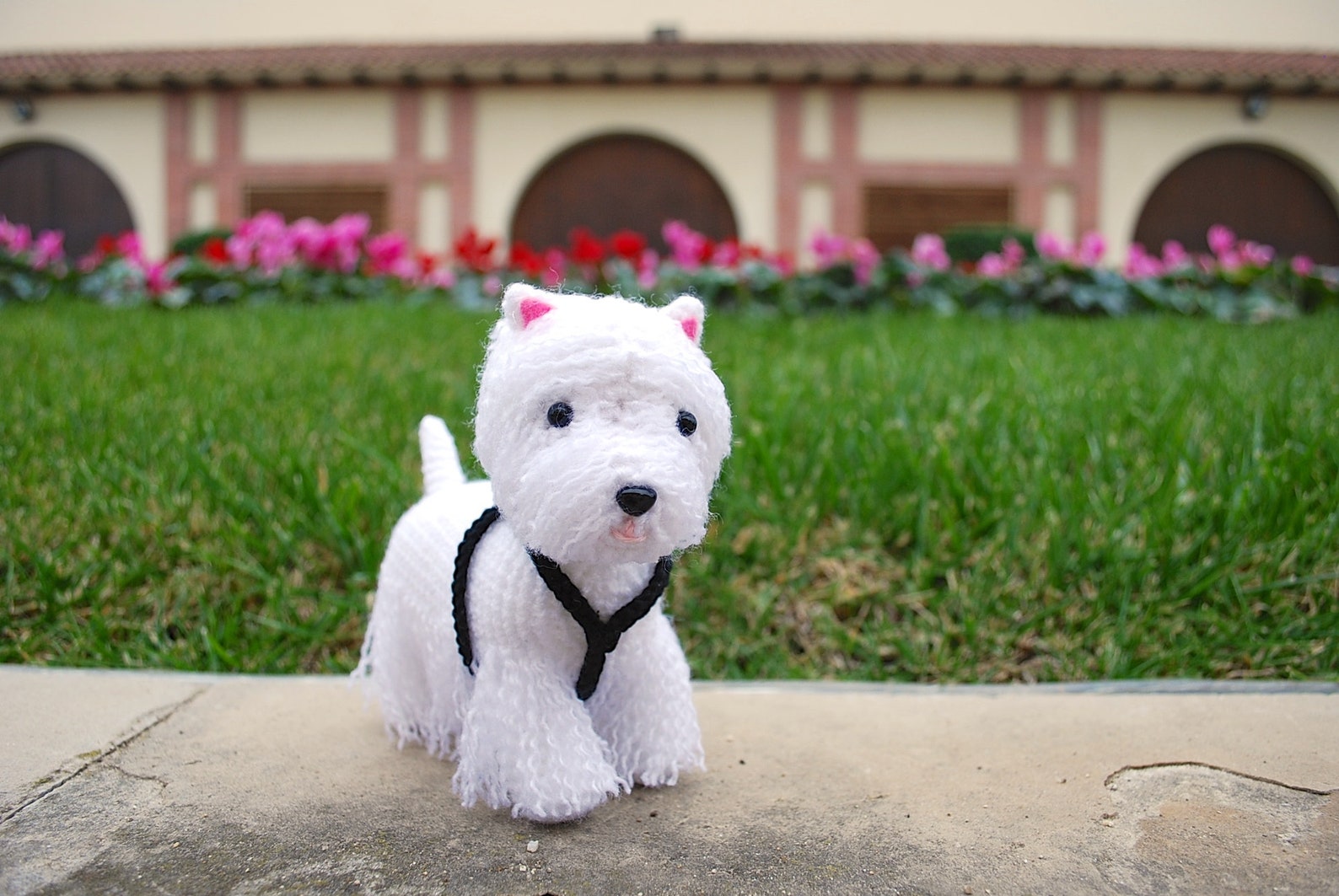 Amigurumi Pattern: Westie Dog (west Highland White Terrier) Crochet Dog ...