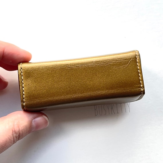 Vintage Coach Pearlized Lipstick Case in Gold - Style… - Gem