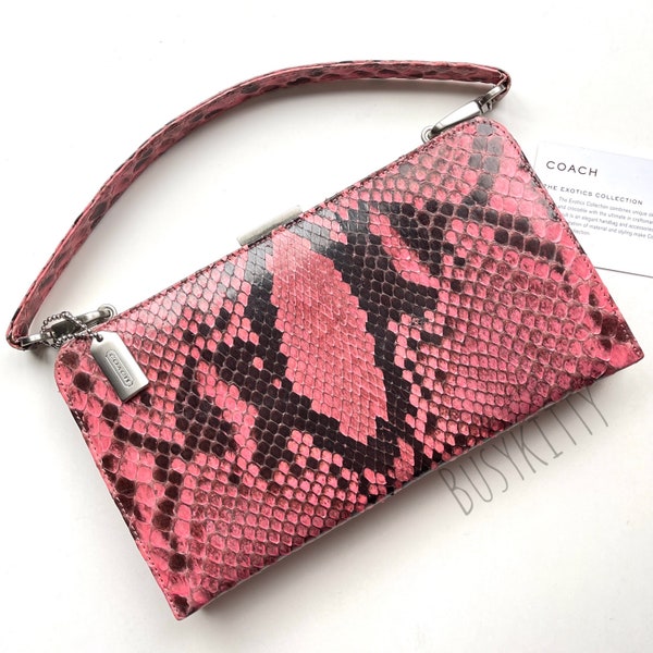 Python Clutch - Etsy