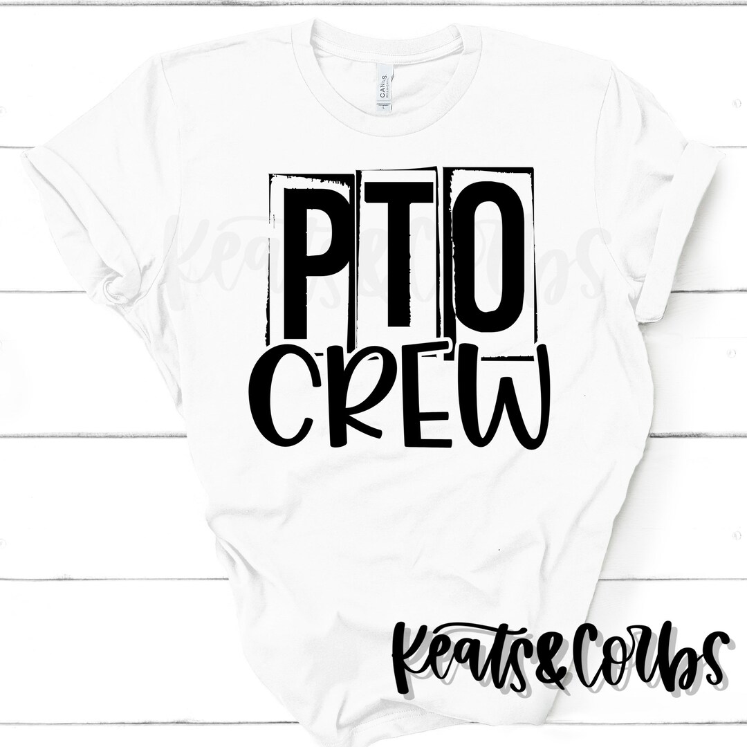 PTO Crew Stencil Print SVG Digital File Download - Etsy
