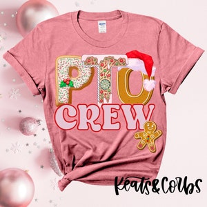 PTO Crew - Pink | Digital File PNG - Dtf Sublimation Ready - Etsy