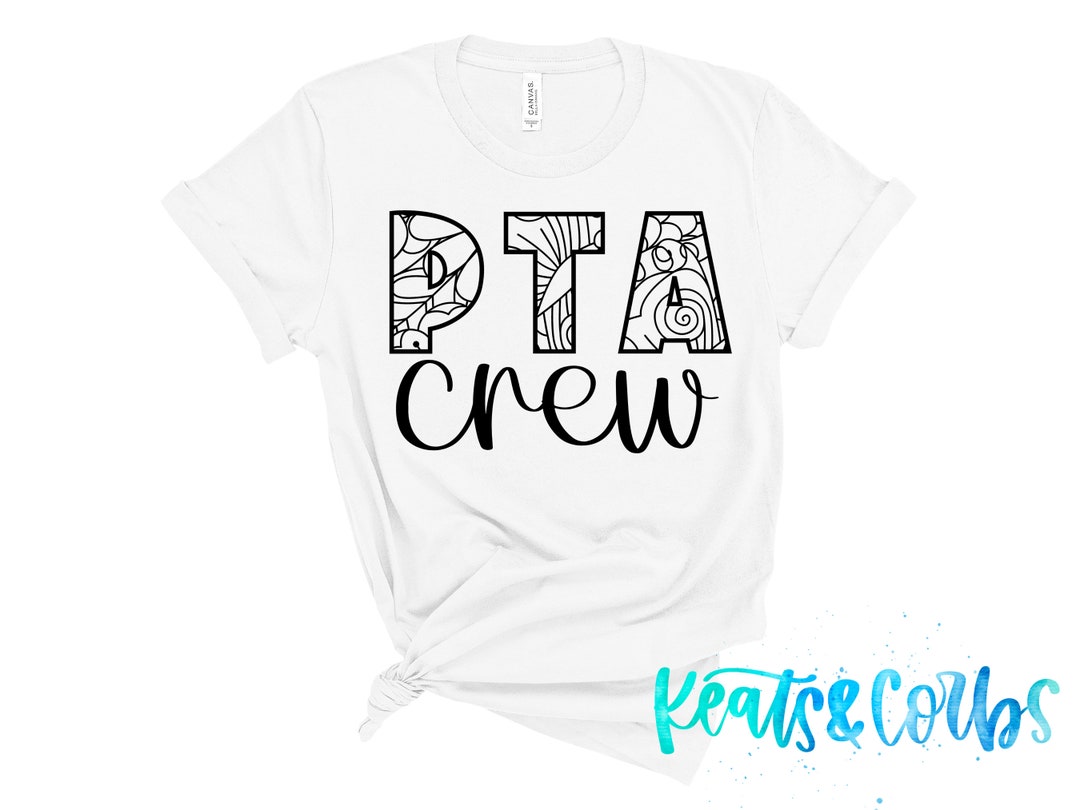PTA Crew Stencil SVG Digital Download - Etsy