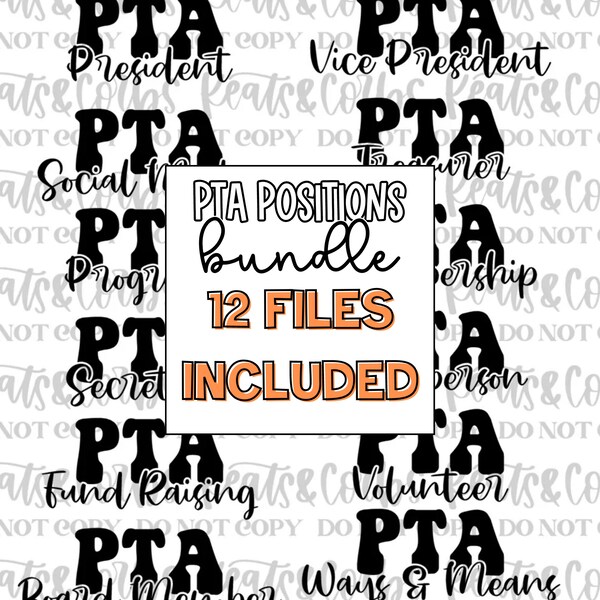 Editable Canva Template PTO Binder for President Form Templates Tracker ...