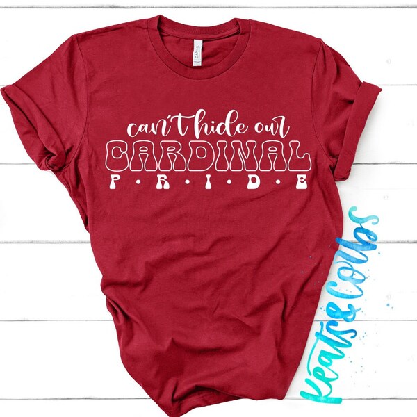 Cardinal Pride Svg - Etsy