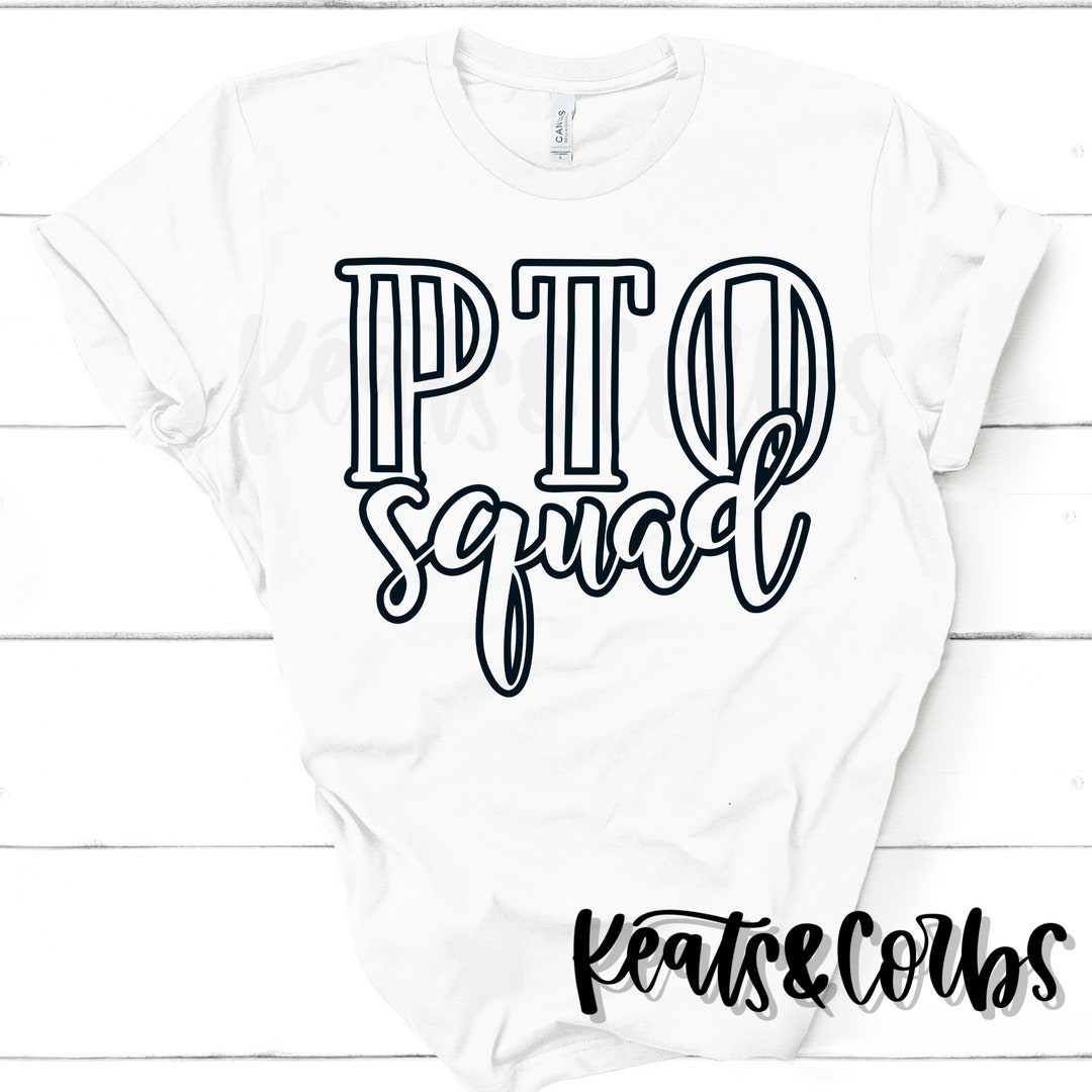 PTO Squad Digital File SVG - Etsy