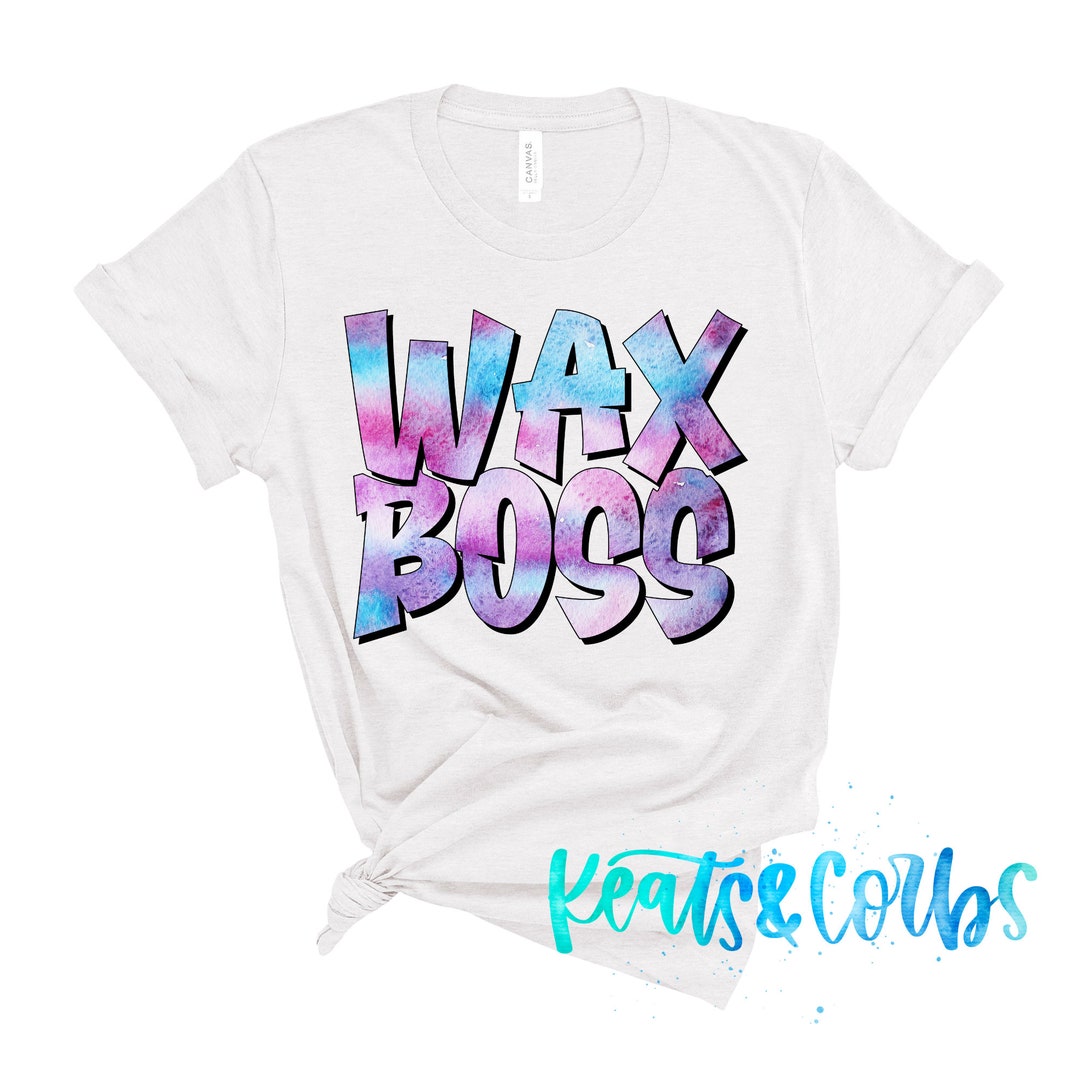WAX Boss Pink Purple Tie Dye PNG - Etsy