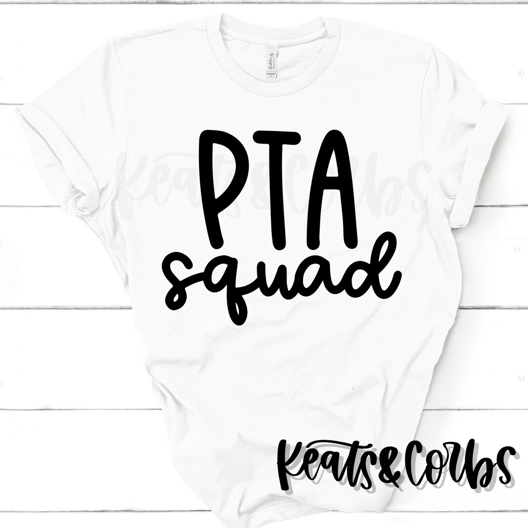 PTA Squad SVG Digital File - Etsy
