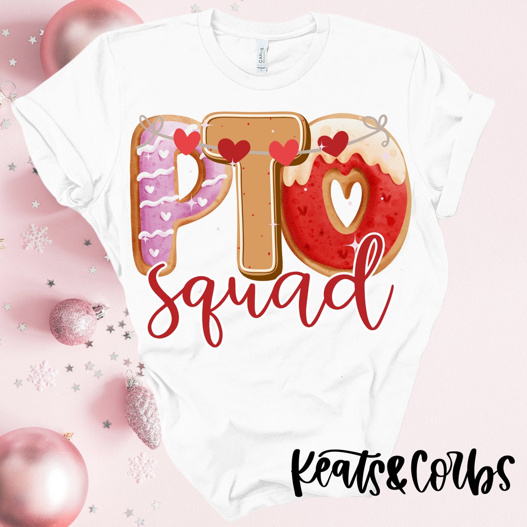 PTO Love Squad Pastel Valentine's PNG Digital Download - Etsy