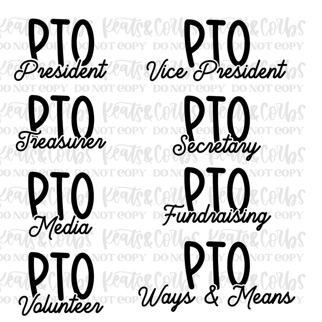 PTO Positions SVG BUNDLE - Etsy