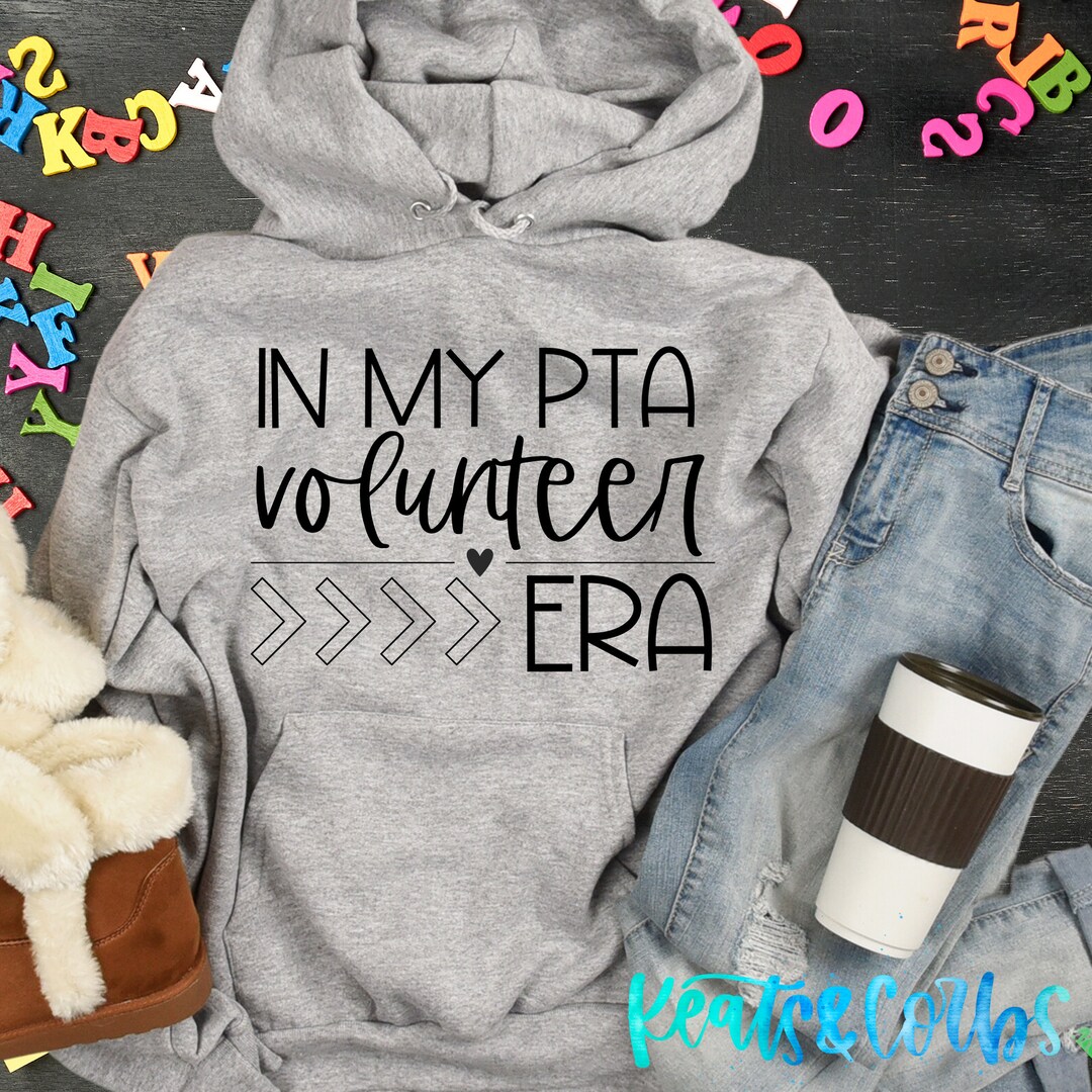 In My PTA Volunteer Era SVG Digital File for Tee's NEW - Etsy