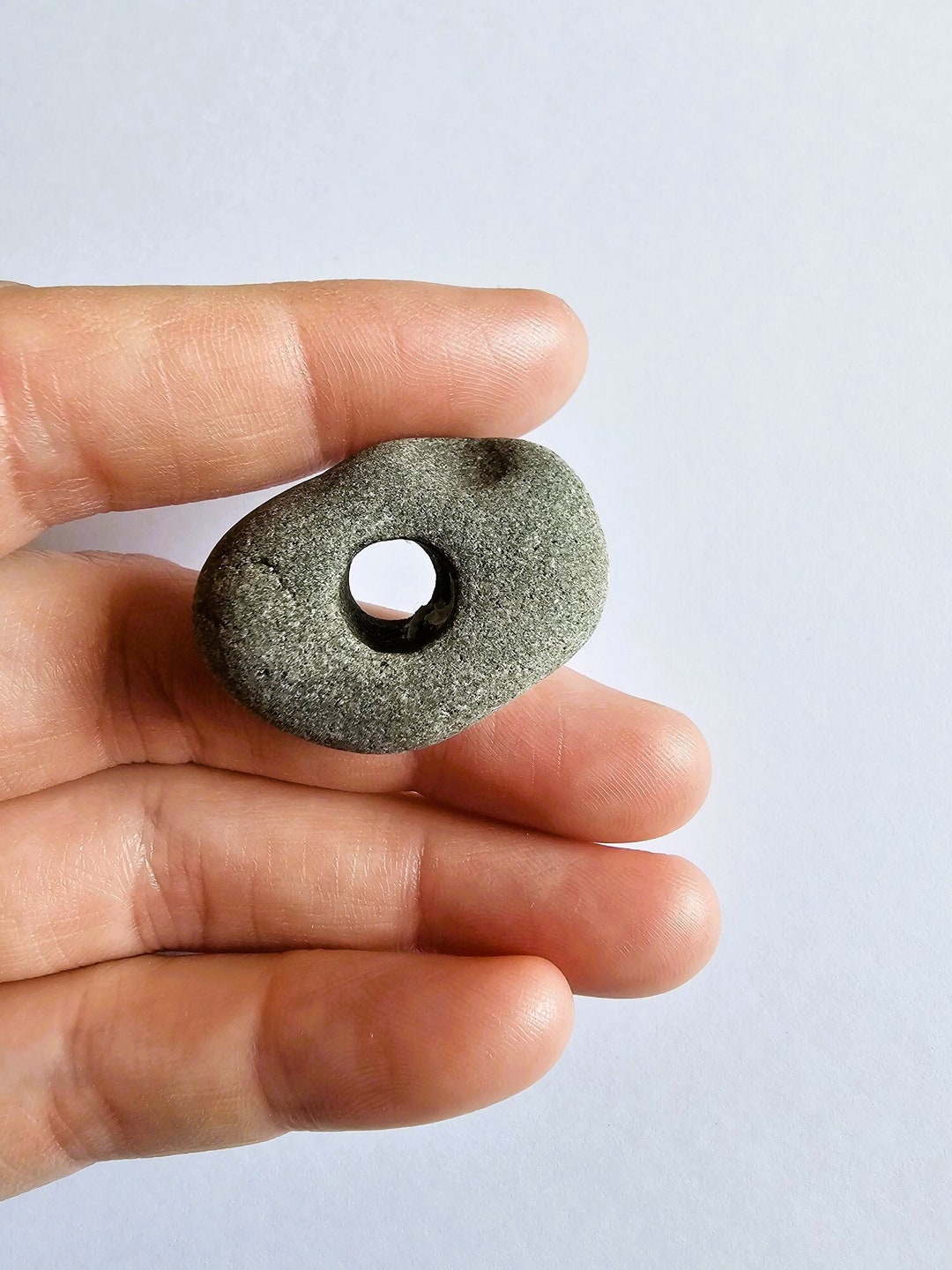 Celtic Charms: Irish Hag Stone/witch Stone/odin Stone Known for Their ...