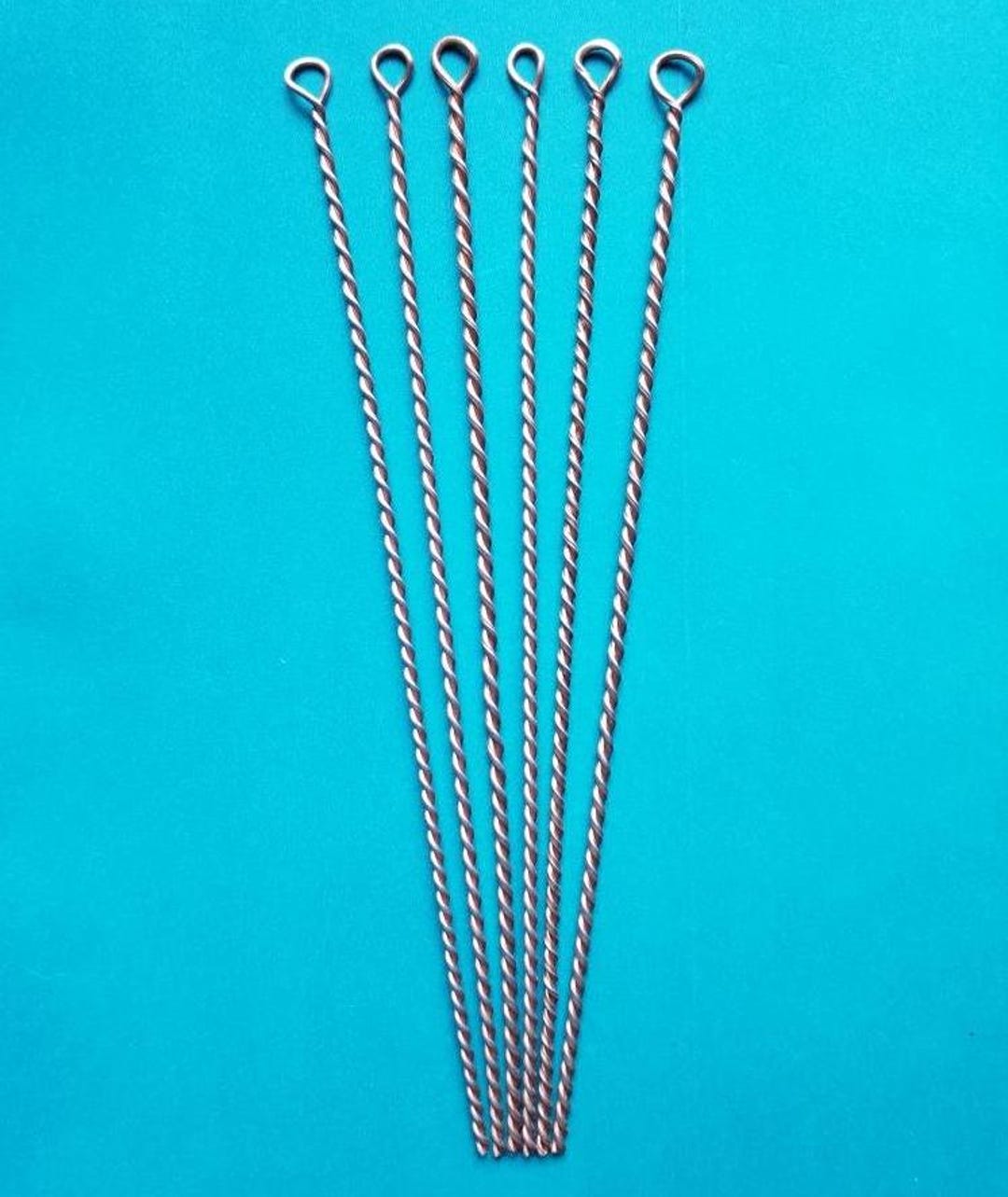 6 six Electroculture Copper Rods Copper Garden Stakes Electro, 7/64 X 8 ...