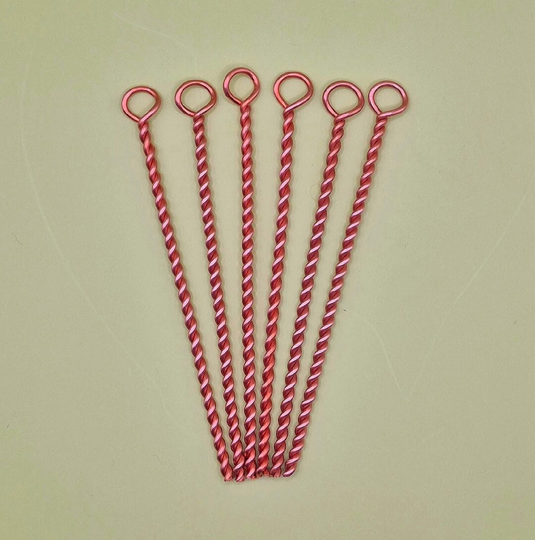 6 (six) Electroculture Copper Rods Copper Garden Stakes Electro, 5/32 ...