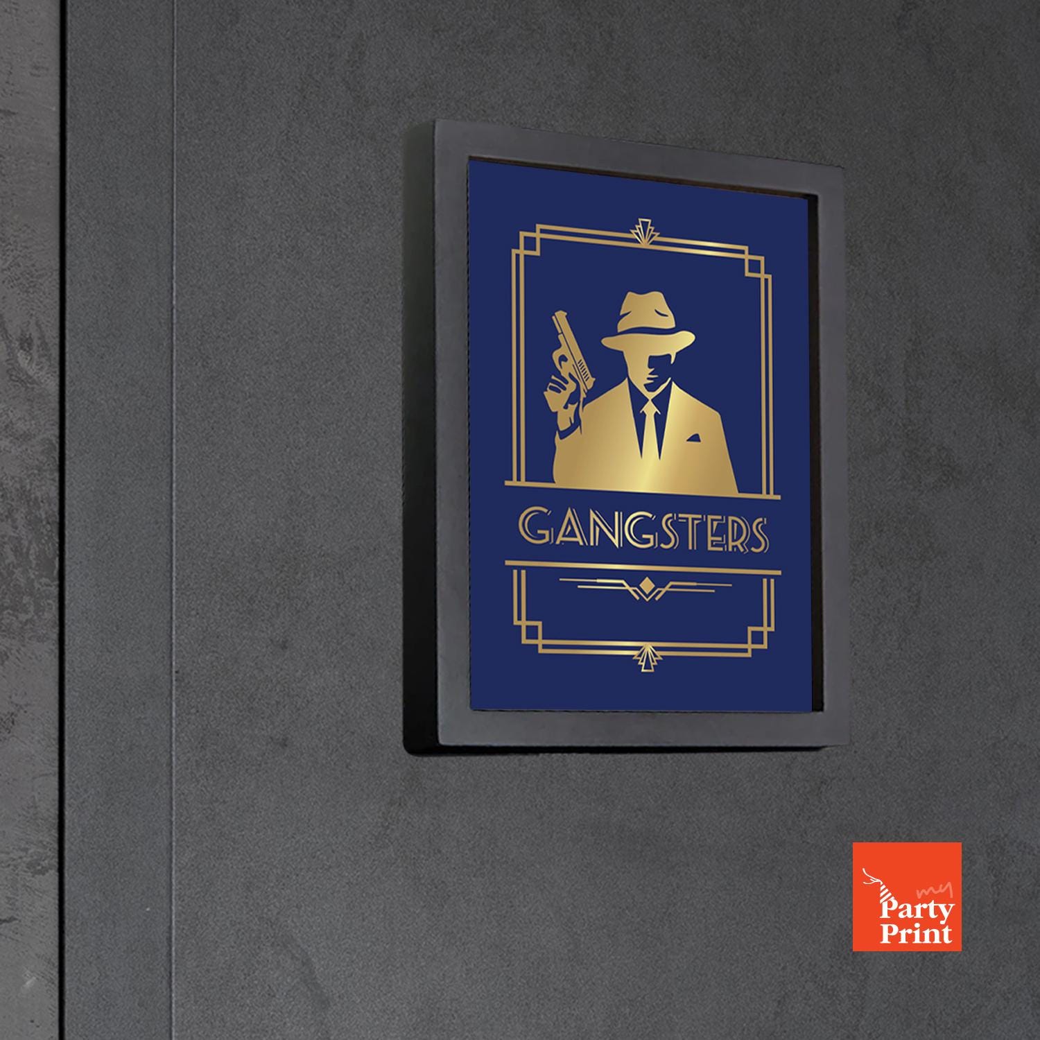 Gatsby Restroom Sign | Art Deco 1920s Party Decor (digital Download ...