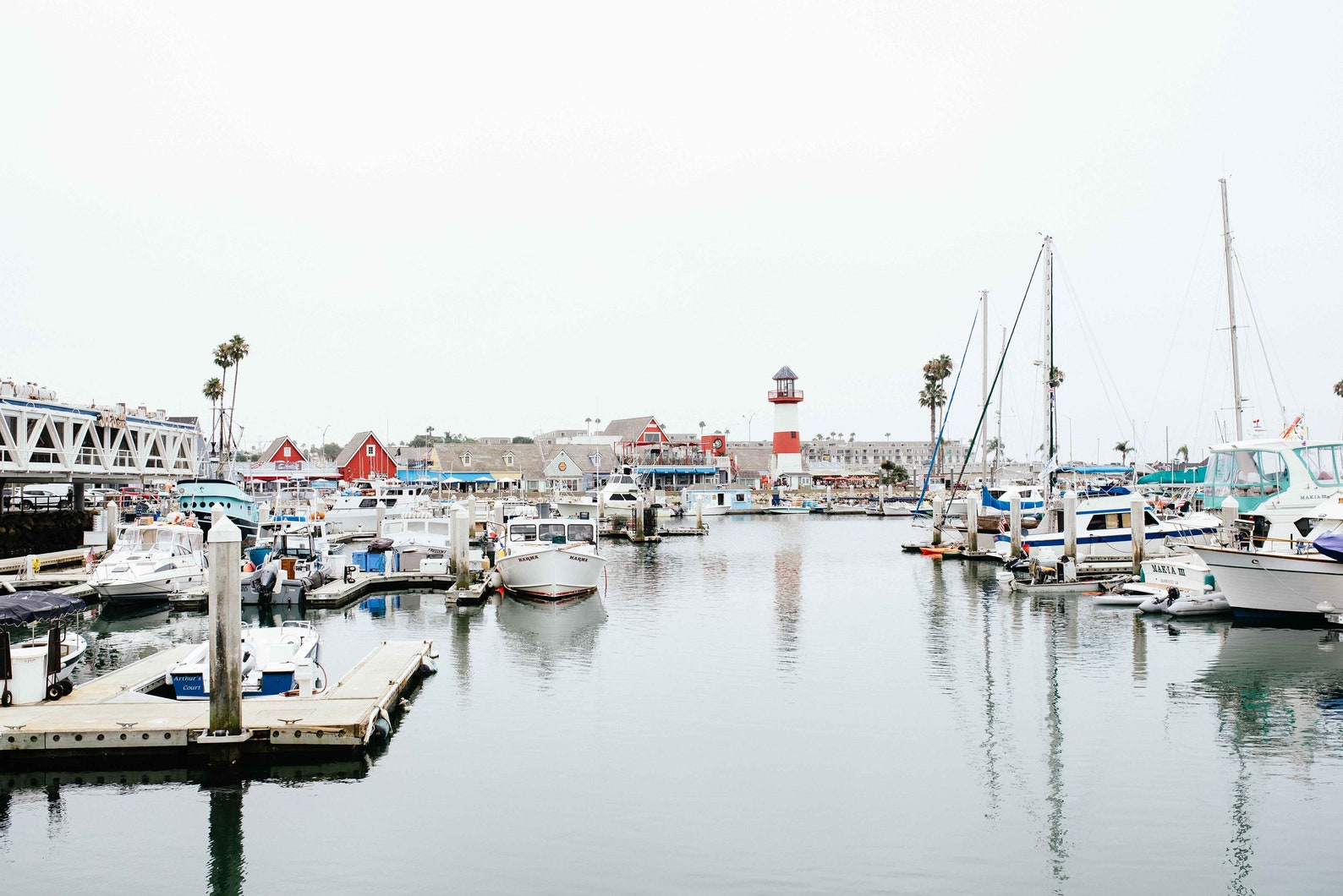 Oceanside California Harbor // Nautical // Boat // Lighthouse - Etsy