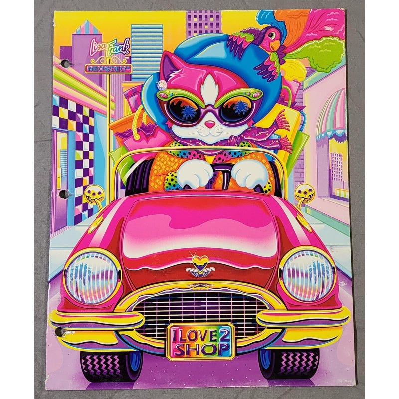 Lisa Frank Folders - Etsy