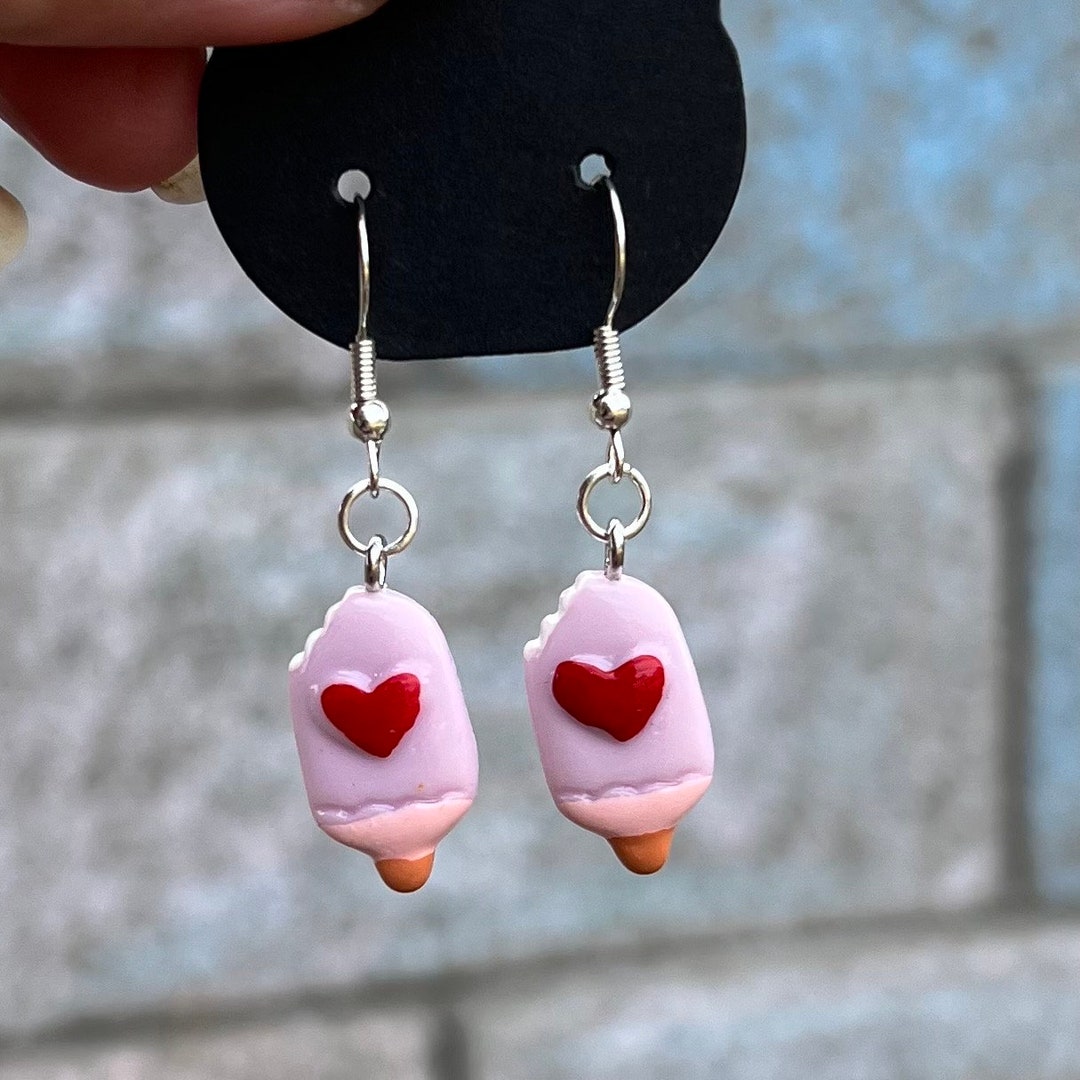 Frozen Treat Dangle Charm Earrings - Etsy