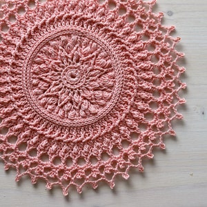 Tesla Doily Designed by Vitagul 19 Cm - Textured Doily Coaster ...
