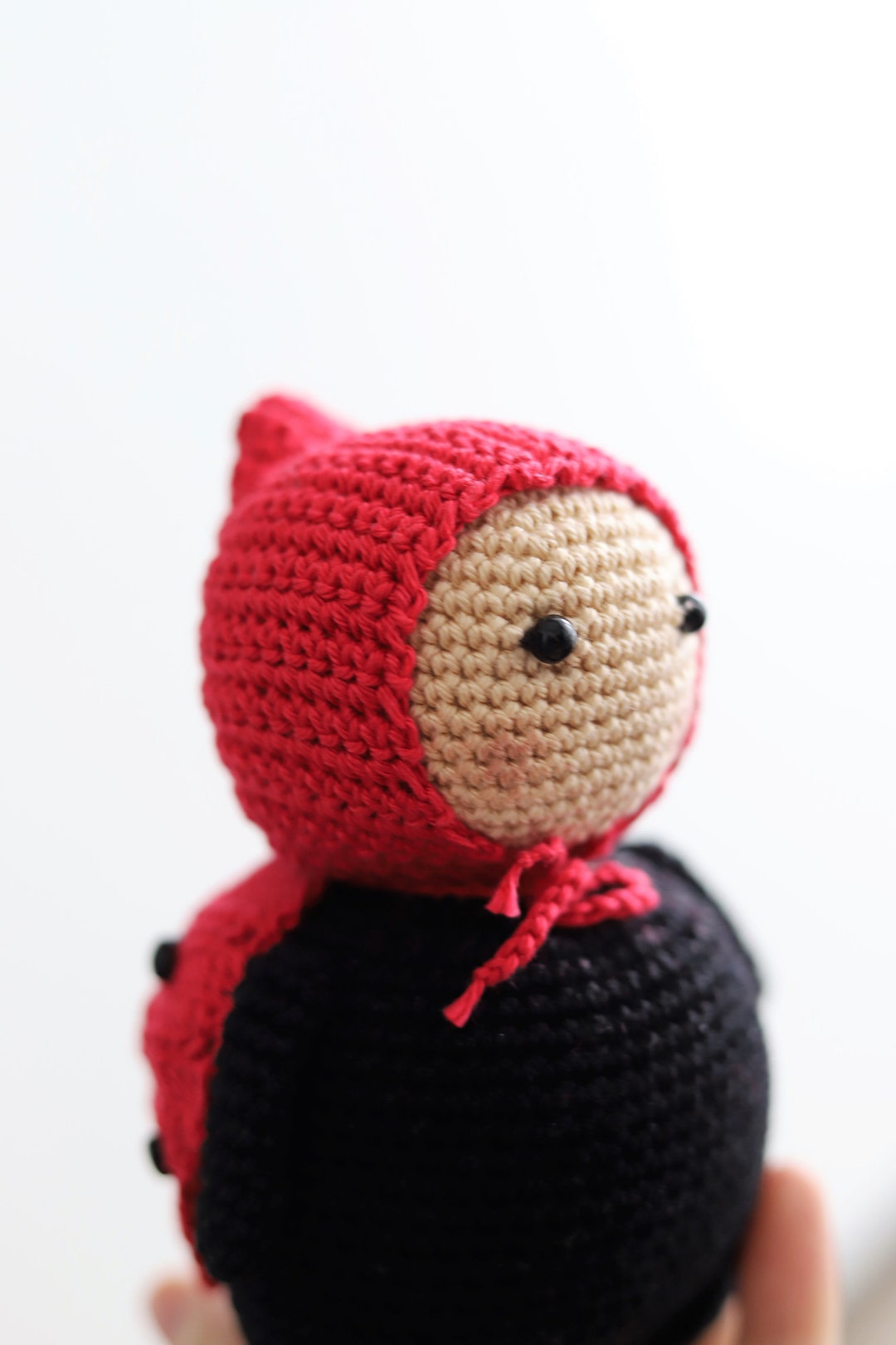 Lady Bug Crochet Doll Designed by Gull808 16 Cm Newborn Gift Amigurumi ...