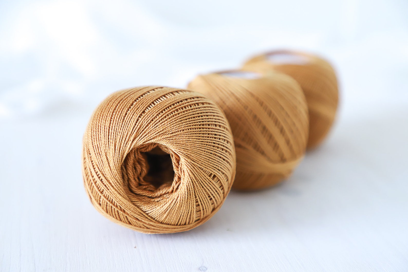 Brown Crochet Thread Snehurka Czech Made Cotton Thread | Etsy