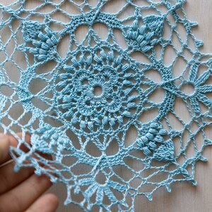 Texture and Lace Crochet Doily, Monterey, 21 Cm - Etsy