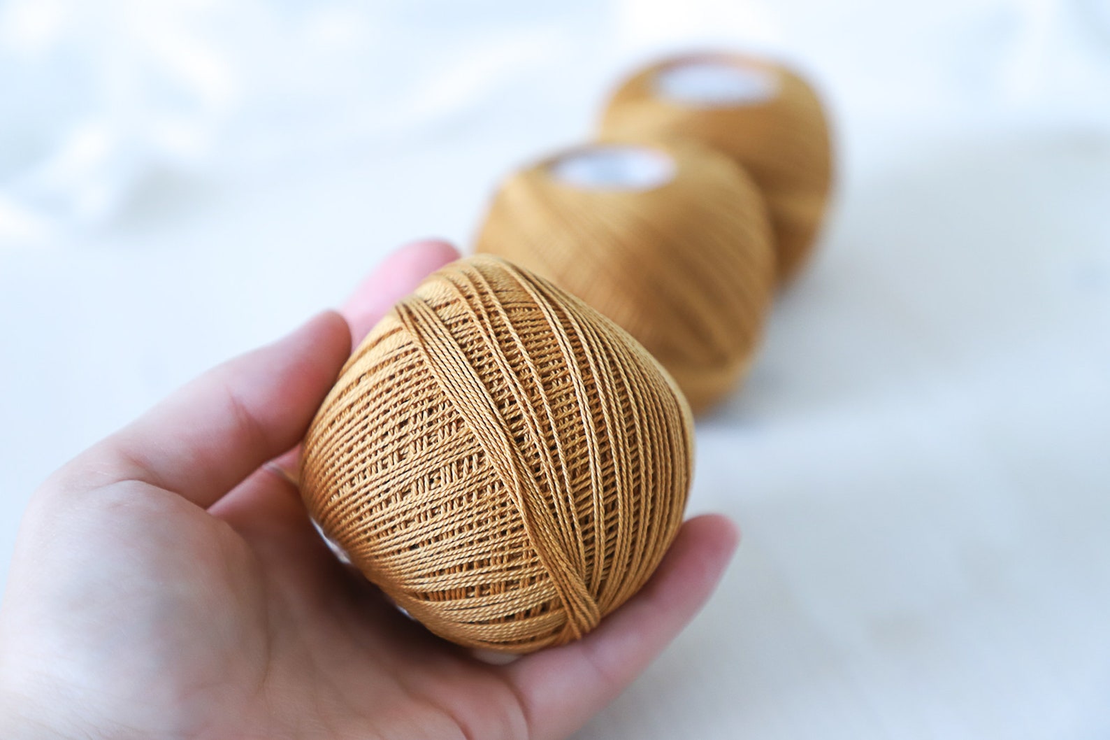 Brown Crochet Thread Snehurka Czech Made Cotton Thread | Etsy