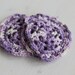 Lace Cotton Pads Reusable Face Pads Crochet Pads Face Scrubbies Vegan ...
