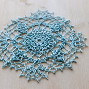 Texture and Lace Crochet Doily, Monterey, 21 Cm - Etsy