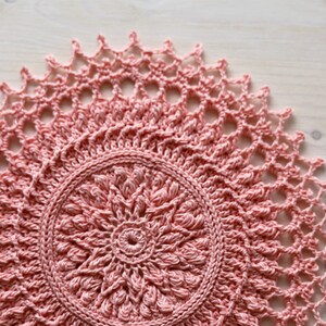 Tesla Doily Designed by Vitagul 19 Cm - Textured Doily Coaster ...