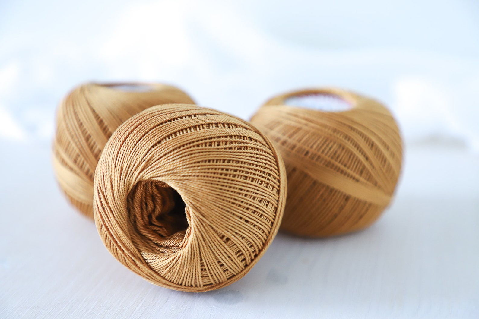 Brown Crochet Thread Snehurka Czech Made Cotton Thread | Etsy