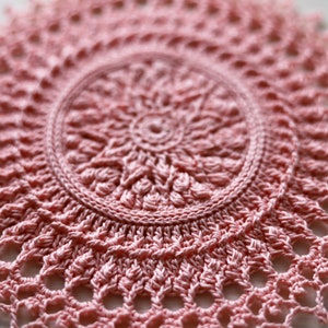Tesla Doily Designed by Vitagul 19 Cm - Textured Doily Coaster ...