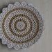 Large White Doily Tablecloth 13” 34 Cm - Vintage Lace Style - Etsy