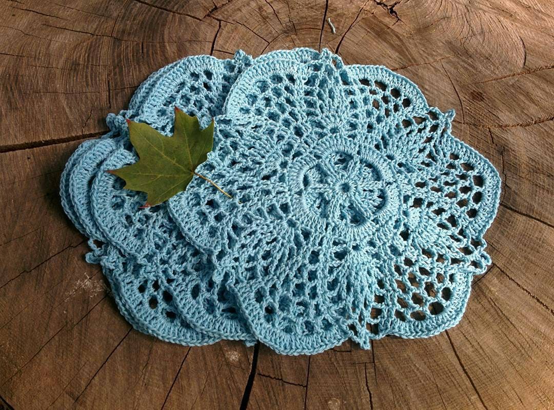 Small Crochet Doily, 7 In, 17 Cm - Etsy