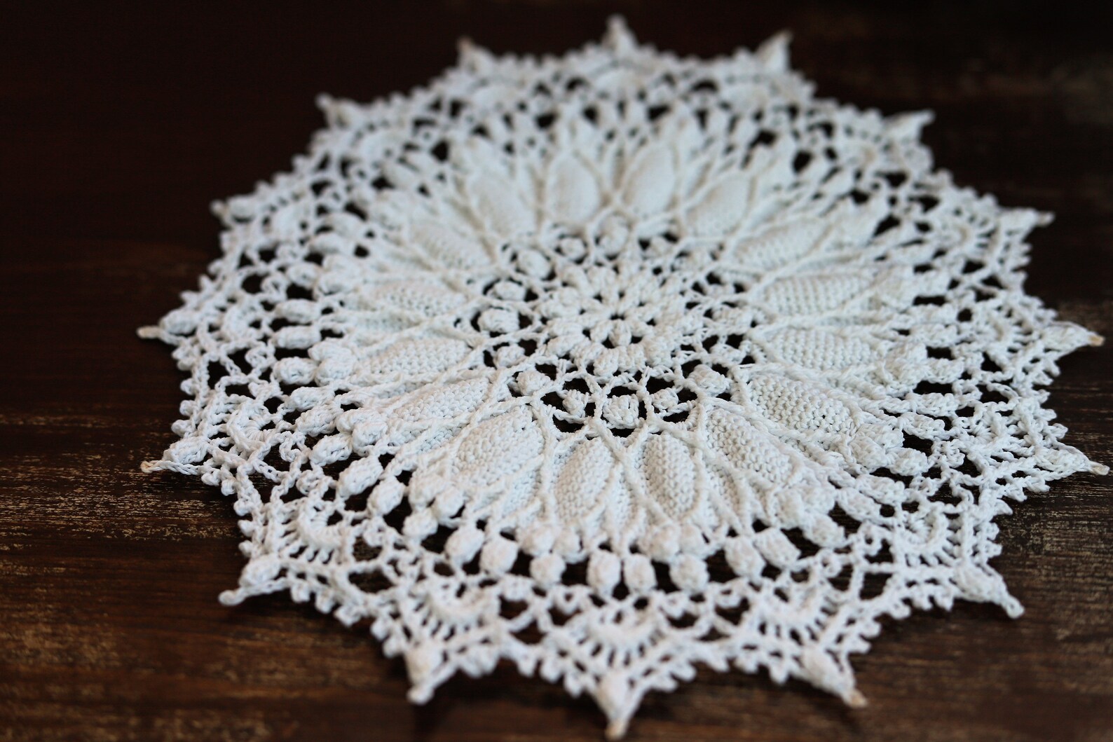 PDF pattern Sarah doily by gull808 crochet doily pattern | Etsy