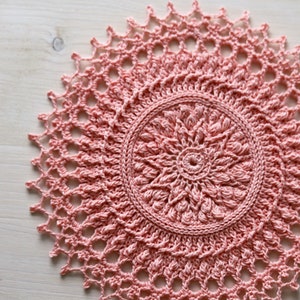 Tesla Doily Designed by Vitagul 19 Cm - Textured Doily Coaster ...