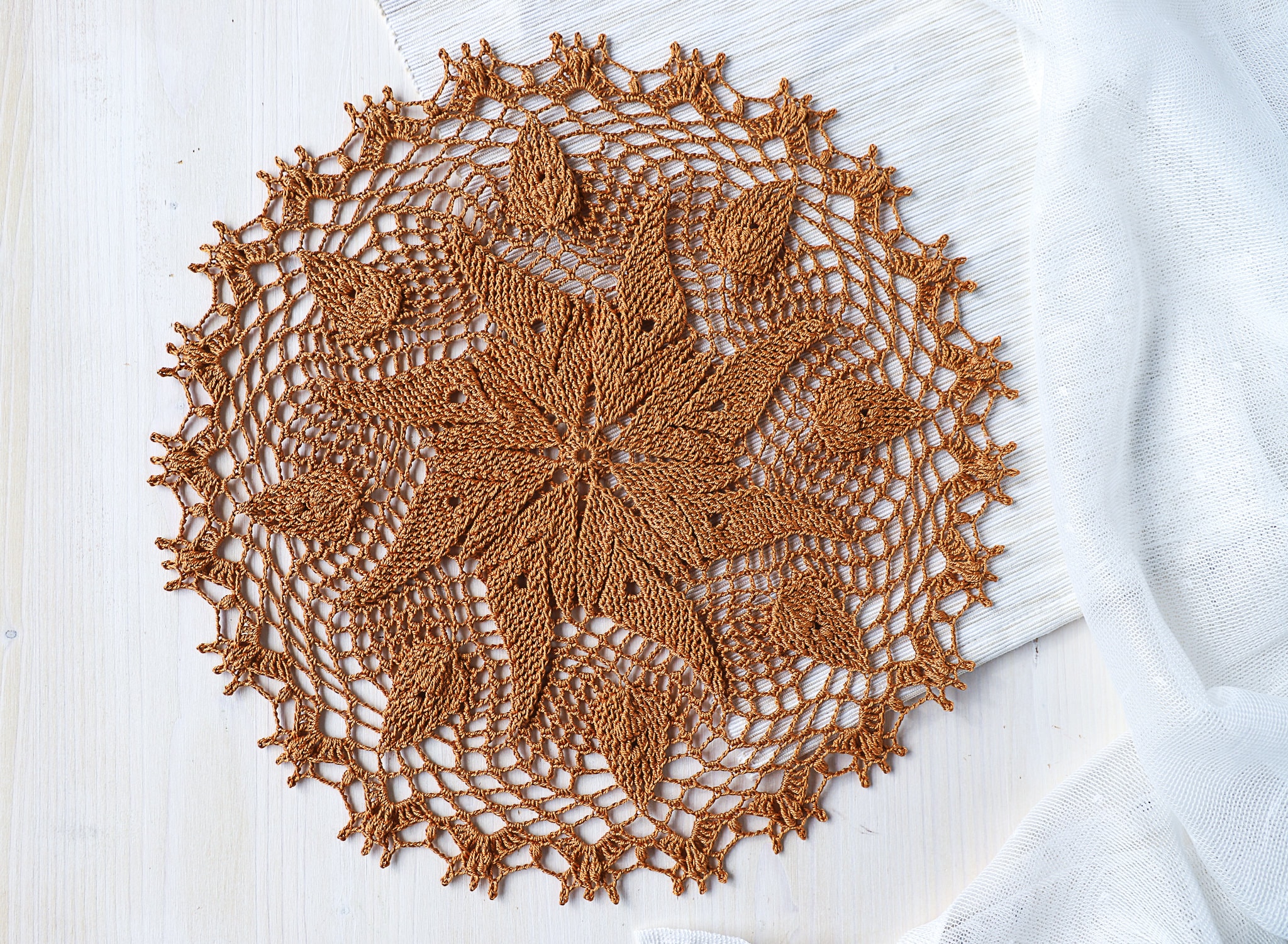 PDF Jellyfish Doily Crochet Pattern Designed by Olga | Etsy