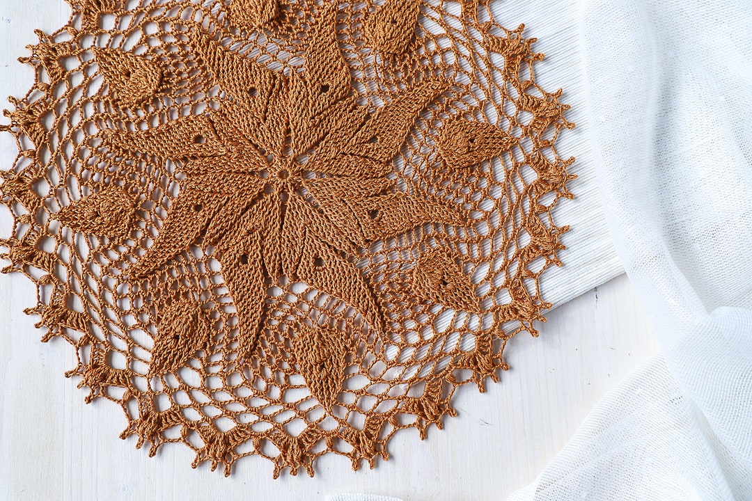 PDF Jellyfish Doily, Crochet Pattern, Designed by Olga Shalaeva ...
