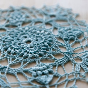 Texture and Lace Crochet Doily, Monterey, 21 Cm - Etsy