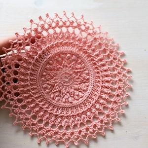 Tesla Doily Designed by Vitagul 19 Cm - Textured Doily Coaster ...