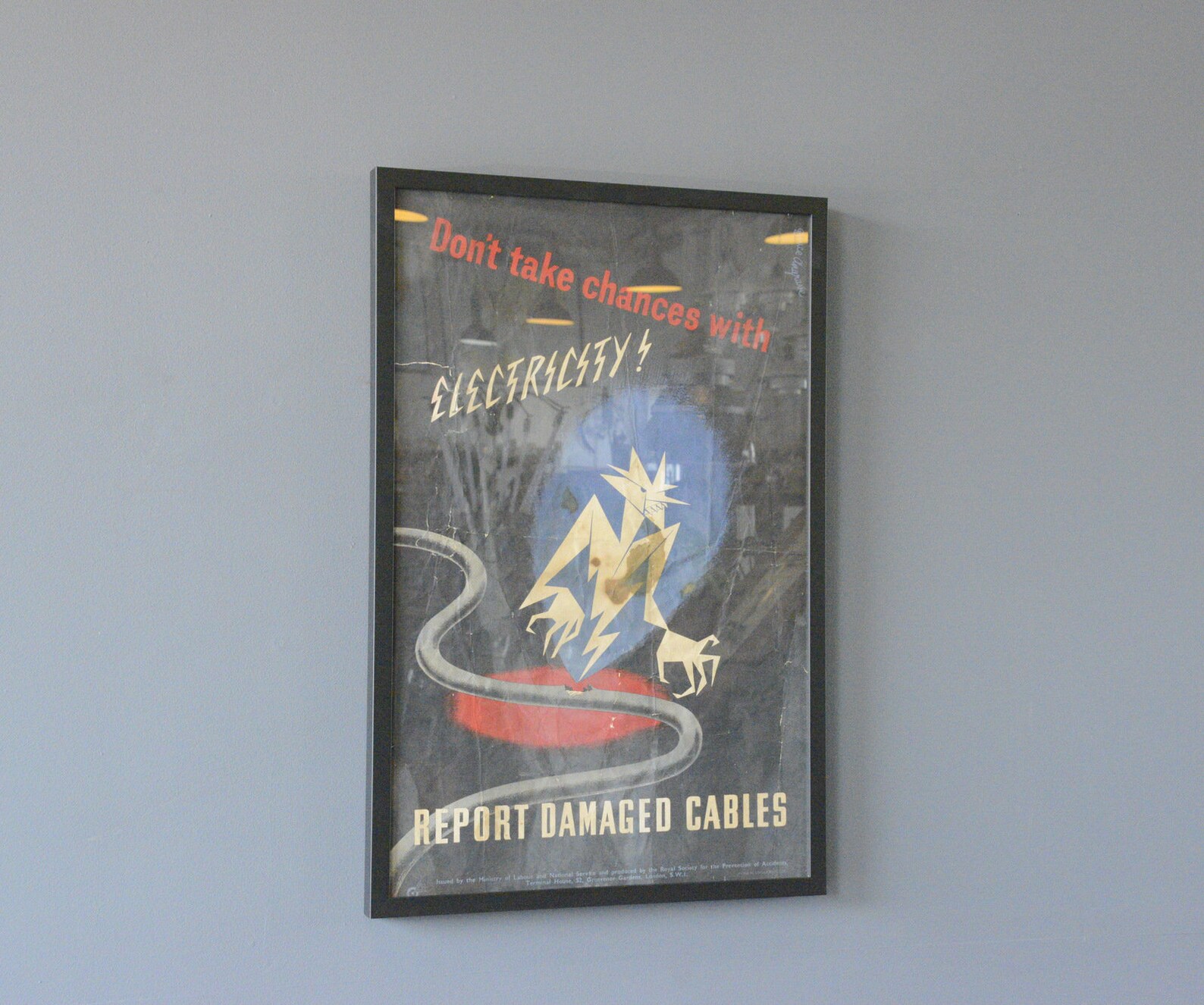 WW2 Factory Safety Poster Circa 1940s - Etsy UK