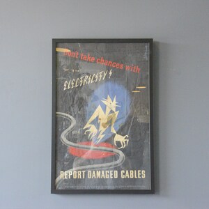 WW2 Factory Safety Poster Circa 1940s - Etsy UK