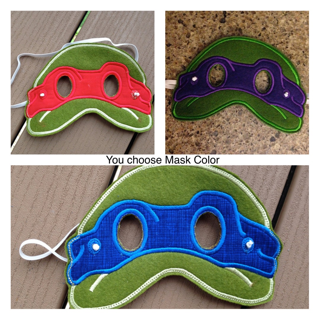 Turtle Masks, Dress Up, Play Masks - Etsy