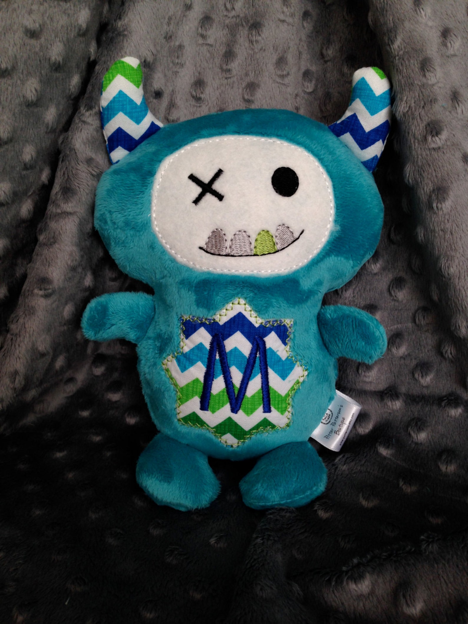 Personalized Monster Stuffed Monster Handmade Monster - Etsy