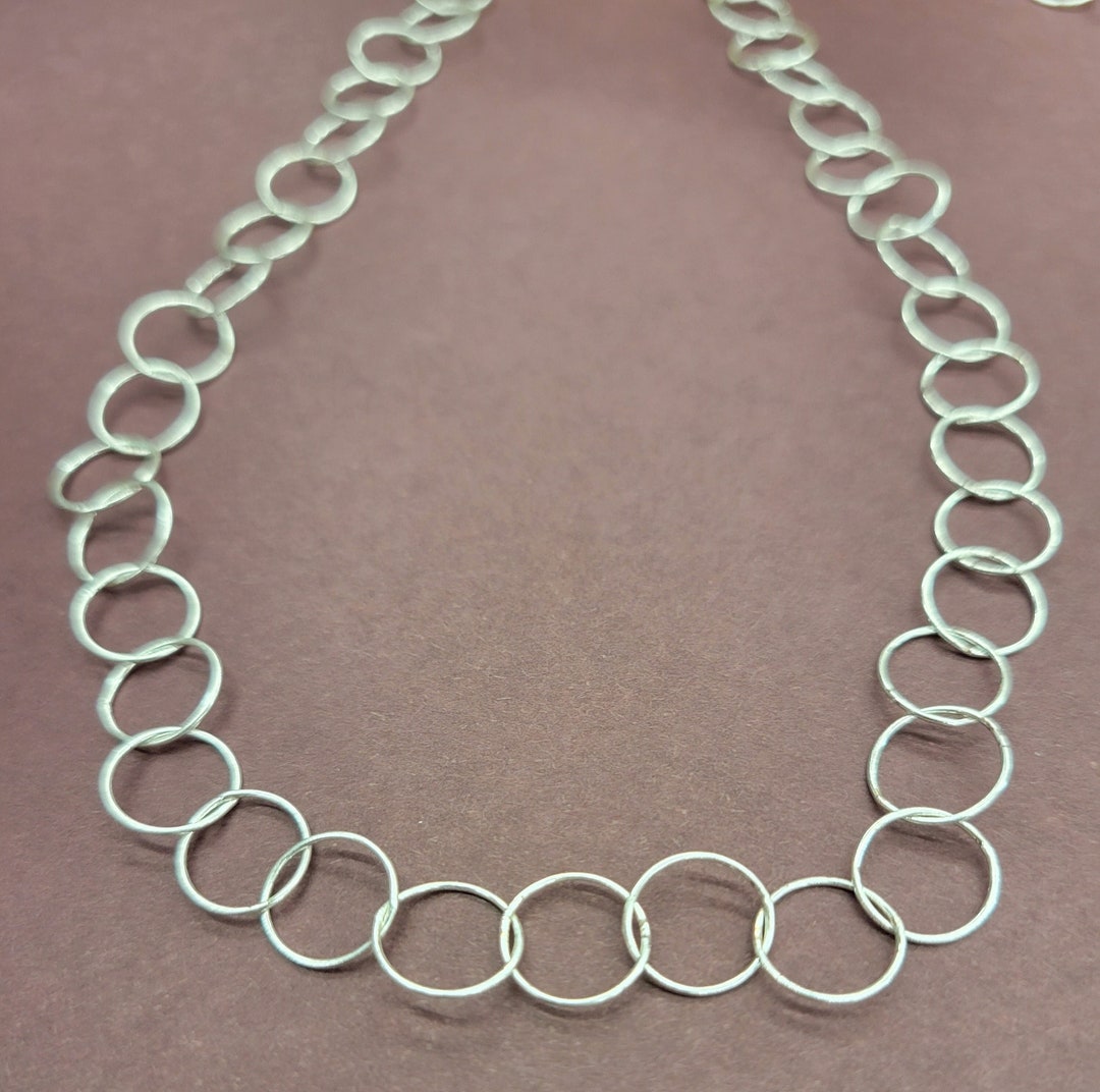 Genuine Sterling Silver Round Chain Sold per Ft. 10mm - Etsy